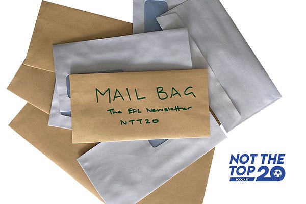 The EFL Newsletter by NTT20 | Not The Top 20 | Substack