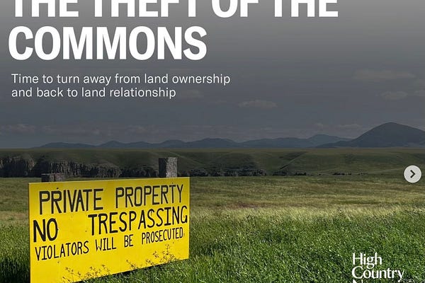 On the Commons | Antonia Malchik | Substack