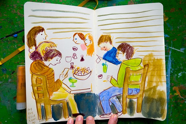 Introvert Drawing Club | Beth Spencer | Substack