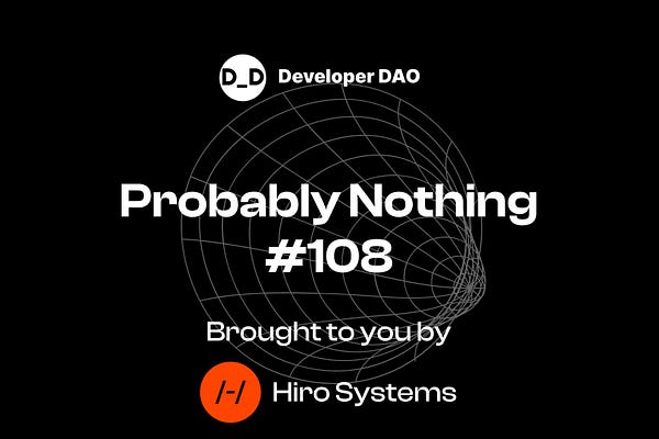 Developer DAO | Substack