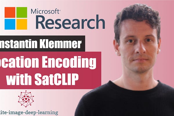 Satellite image deep learning | Robin Cole | Substack