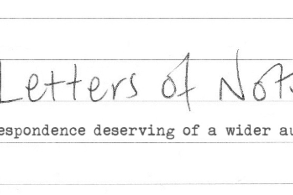 Letters of Note | Shaun Usher | Substack