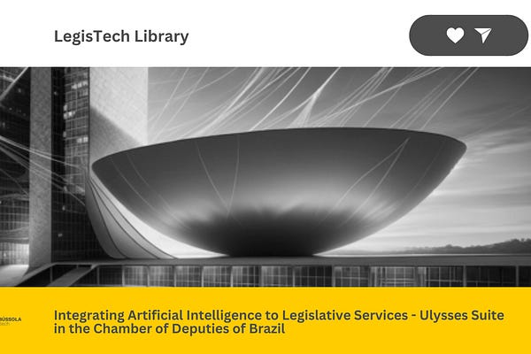 LegisTech Library | Bússola Tech | Substack