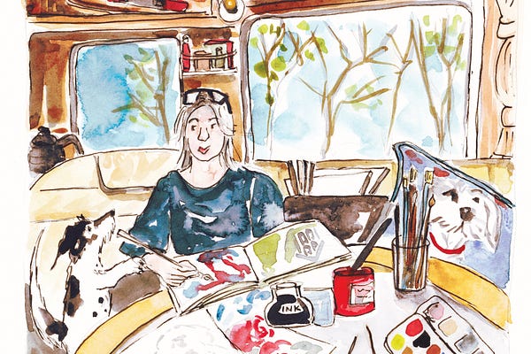 The Travelling Artist | Jo Scott | Substack