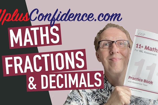 11+ Confidence with Paul Fricker | Substack