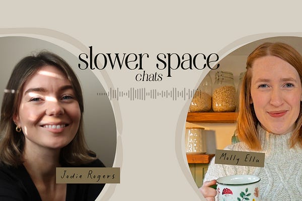 Slower Space | Jodie Melissa Rogers | Substack