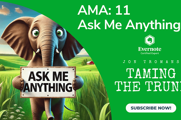 Taming The Trunk | Jon Tromans | Substack