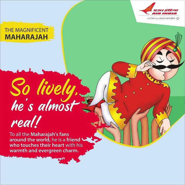 How Air India Mascot Maharajah Owned Indian Stereotypes