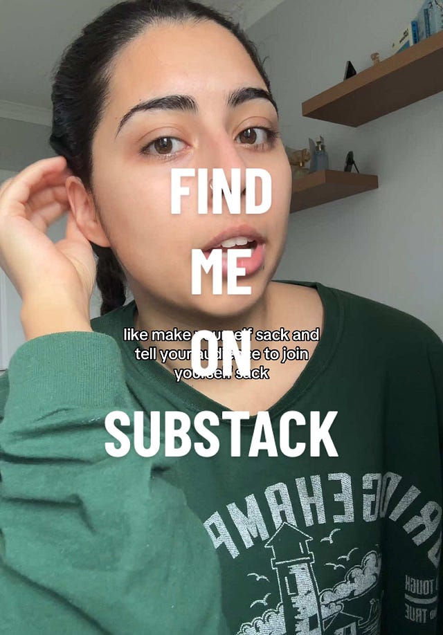 How TikTok creators are bringing their followers to Substack