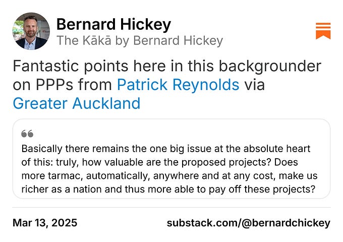 Bernard Hickey on Substack: "Fantastic points here in this backgrounder on PPPs from @Patrick ...