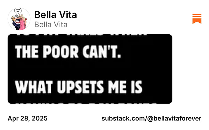Bella Vita on Substack: