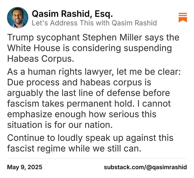 Qasim Rashid, Esq. on Substack: "Trump sycophant Stephen Miller says ...