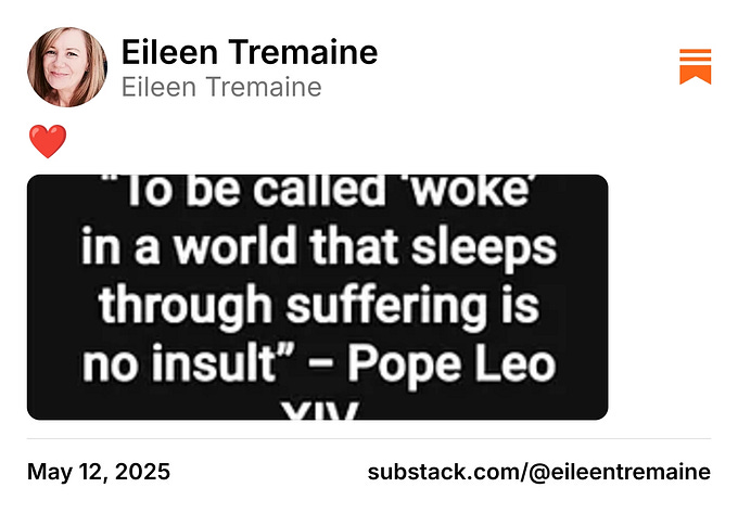 Eileen Tremaine on Substack: " ️"