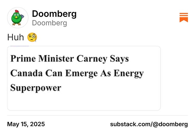 Doomberg on Substack: "Huh 🧐"