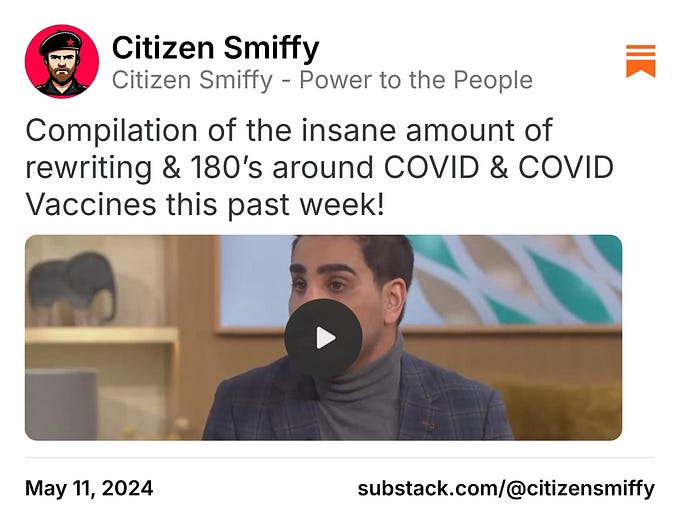 Shared post - What They Told Us Then and What They're Telling Us Now