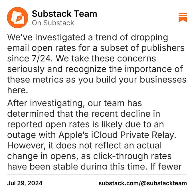 Substack Writers on Substack: "We’ve investigated a trend of dropping ...
