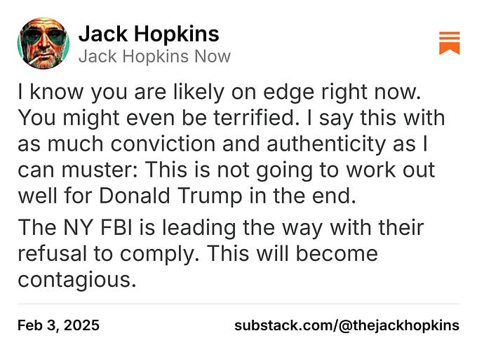 Jack Hopkins on Substack: "I know you are likely on edge right now. You might even be terrified ...