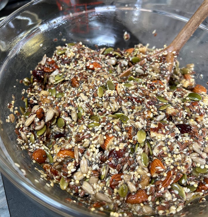 Seed + Nut + Fruit Bread: Simple + Pretty + GF