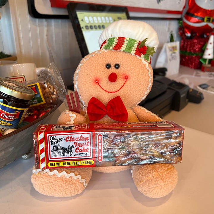 Suncoast Video, Spencer's, Old Fashion Claxton Fruit Cake, Stuckey's ...