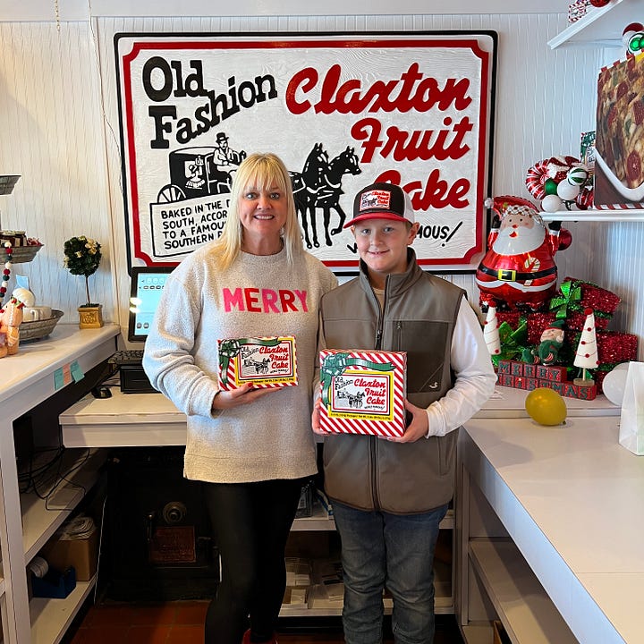 Suncoast Video, Spencer's, Old Fashion Claxton Fruit Cake, Stuckey's ...