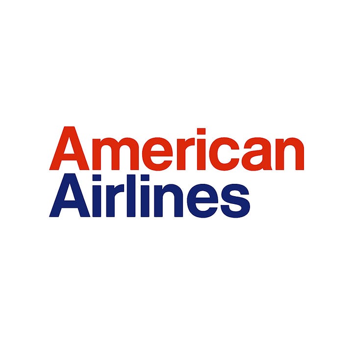 American Airlines Logo, 1967 - by Richard Baird