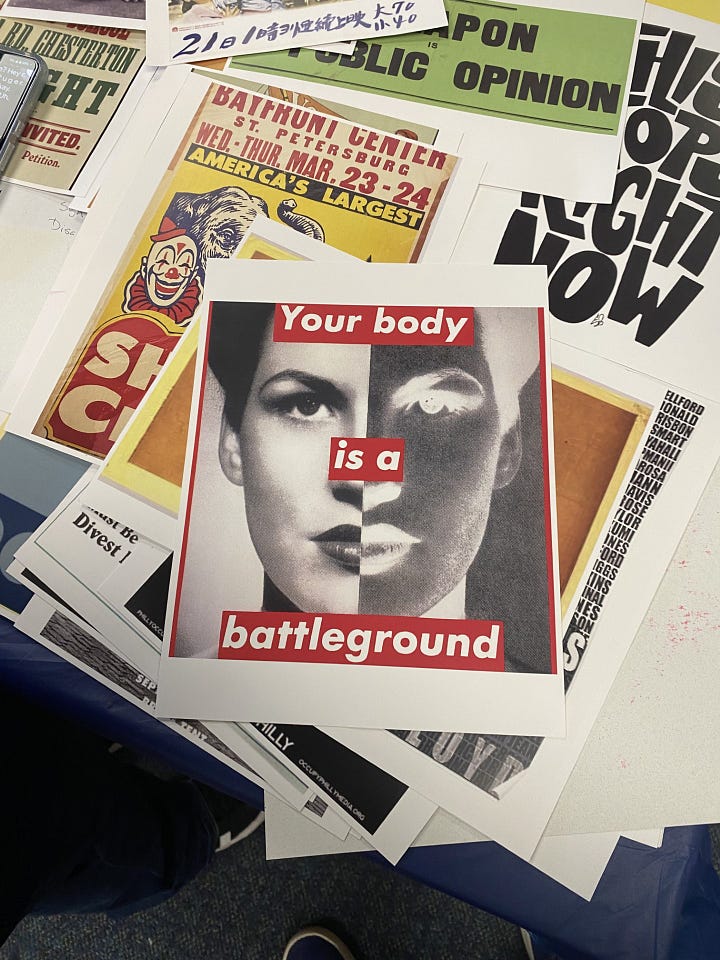Inside angle: The power of hand-made political protest poster art in a ...