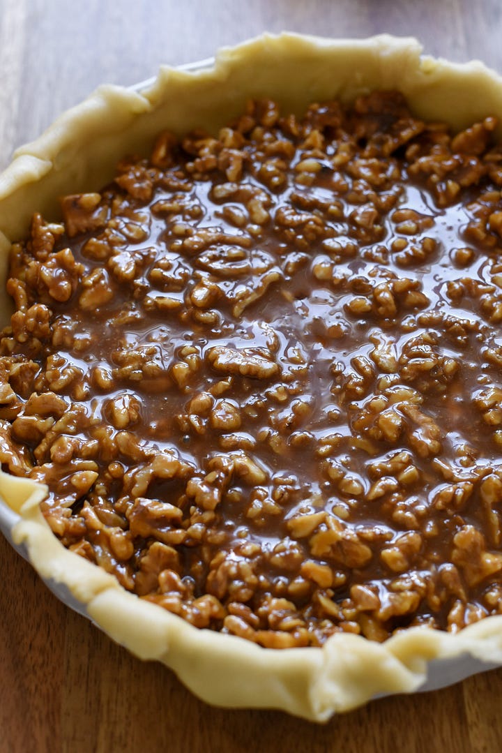 Salted Caramel Walnut Tart - by Audrey Le Goff