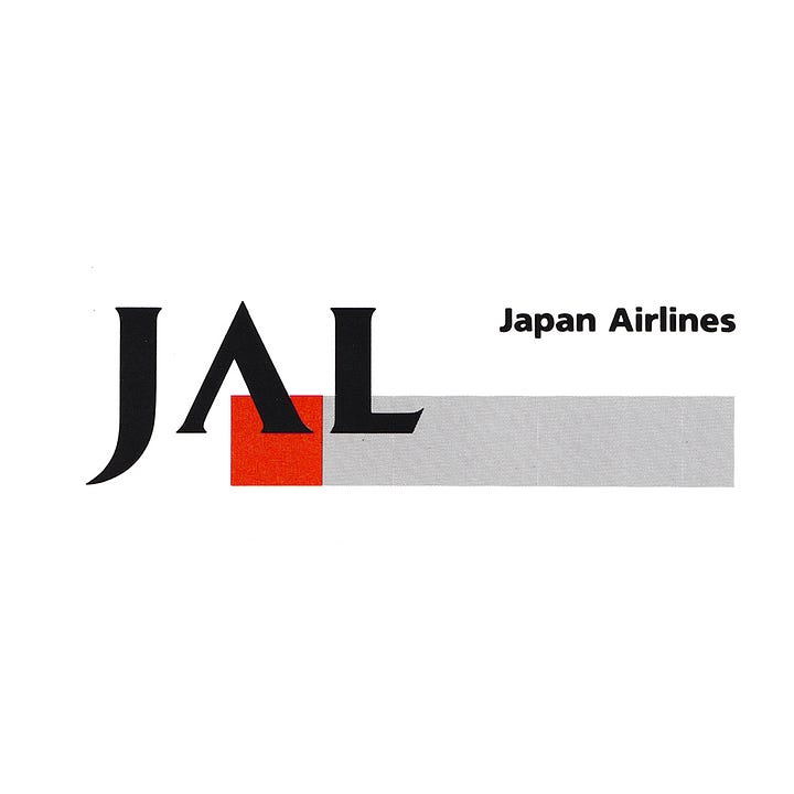 Japan Airlines by Landor Associates, 1989 - Logo Histories