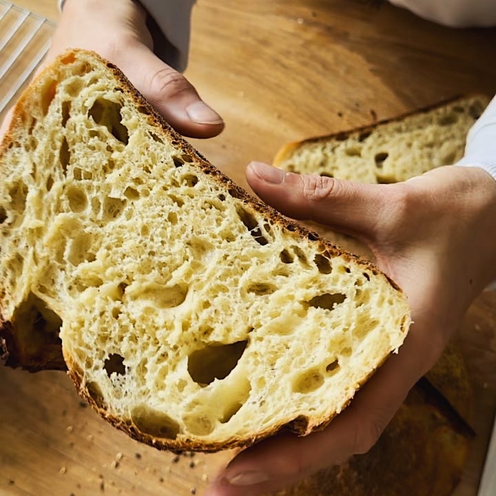 The perks of an egg in sourdough - by Ailine Liefeld