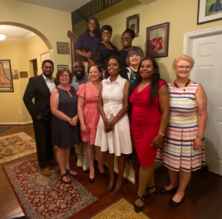 100 Days to Election Day, Deshundra Jefferson Event, Updated 2023 Black Candidate Chart