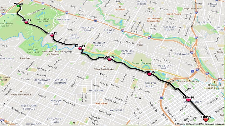 The 2025 Chevron Houston Marathon Course Guide