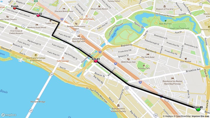 The 2025 Boston Marathon Course Guide - Metric Edition (Kilometers ...