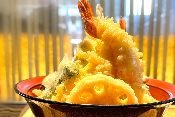 Lotus root, often used in tempura, is good for beauty and health