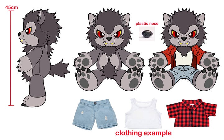 Making plushies! (A very impromptu guide) - by Tiny Teeth