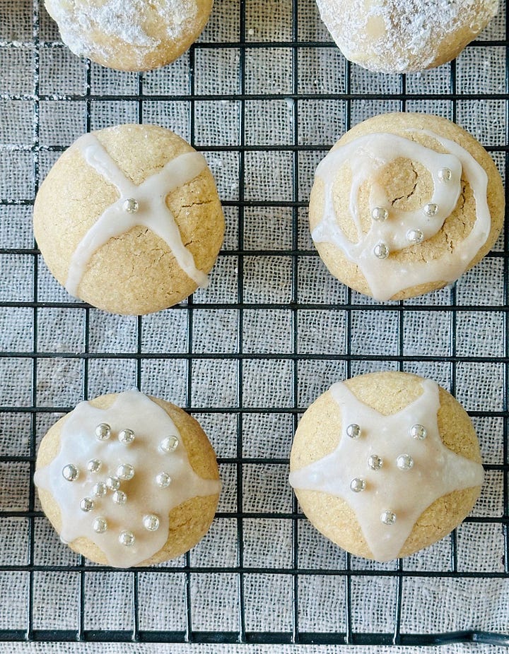 LET IT SNOW, LET IT SNOW BISCUITS. - Jill Dupleix Eats