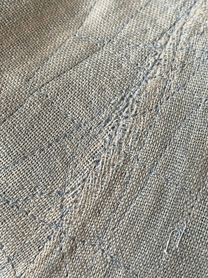 a visit to mend land - by Sarah C Swett - The Gusset