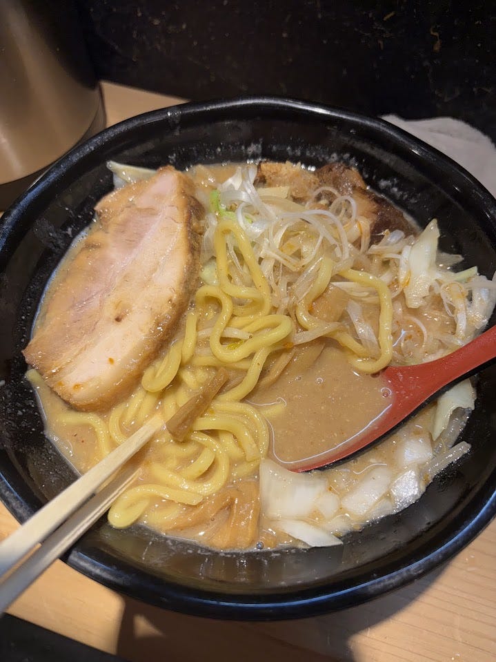 Ramen In The Rain - by Erika Gallion