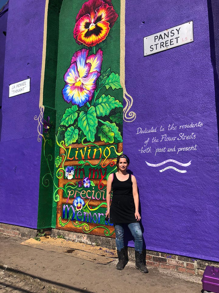Community Celebration Event of the Flower Streets murals: you are ...