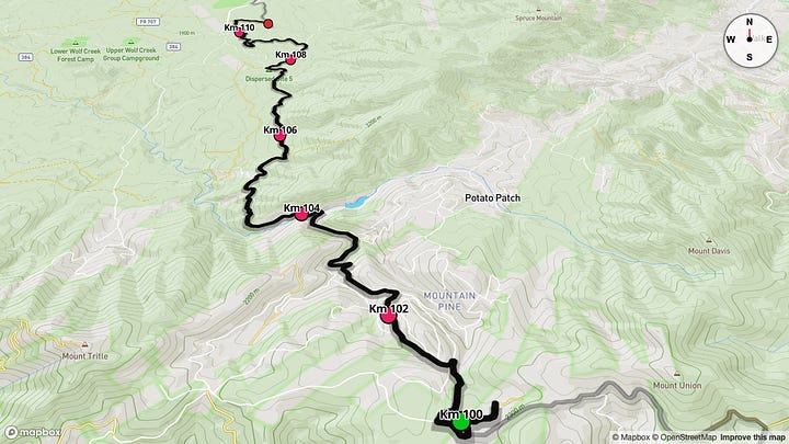 The 2025 Cocodona 250 Course Guide - Metric Edition (Kilometers & Meters)
