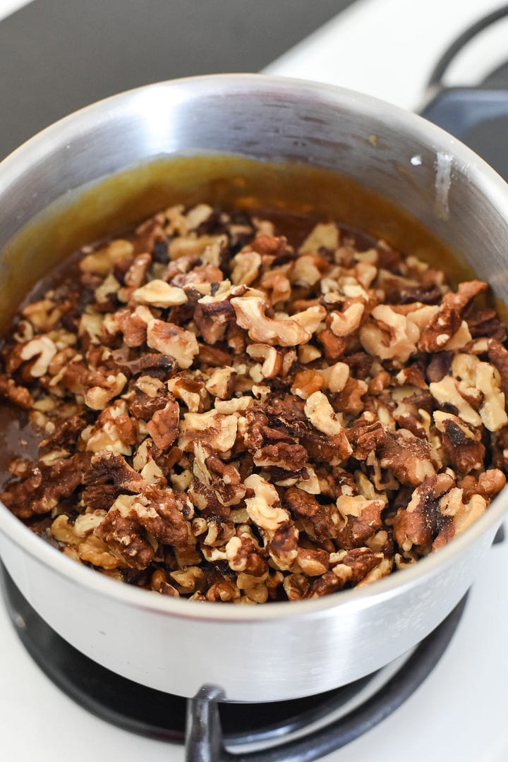 Salted Caramel Walnut Tart - by Audrey Le Goff