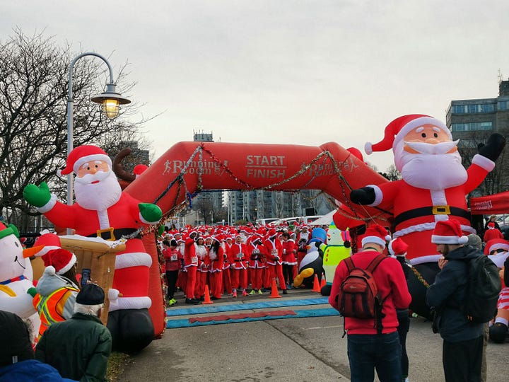 The Santa Race - by Linda McLachlan - Writing in the Wild