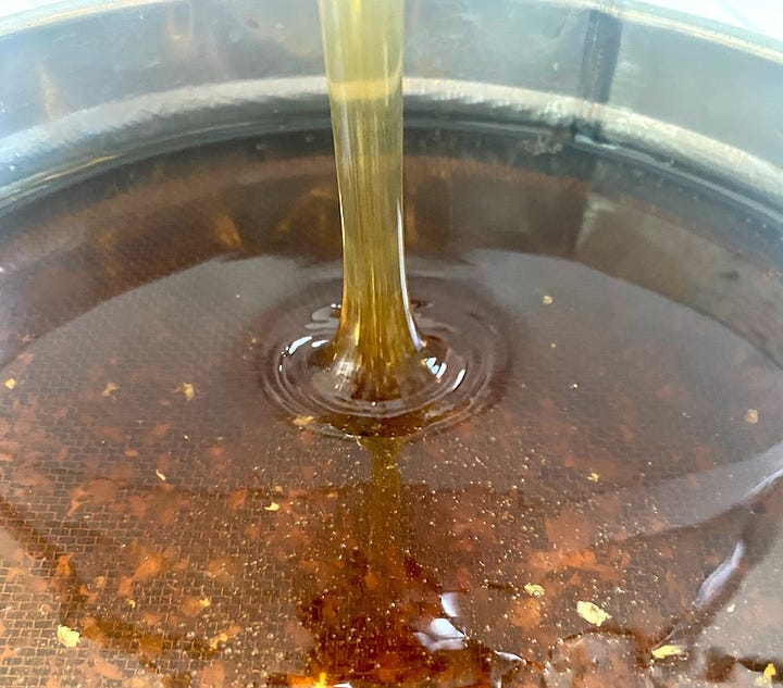 Extraction et mise en pots du miel - by Philippe Royer