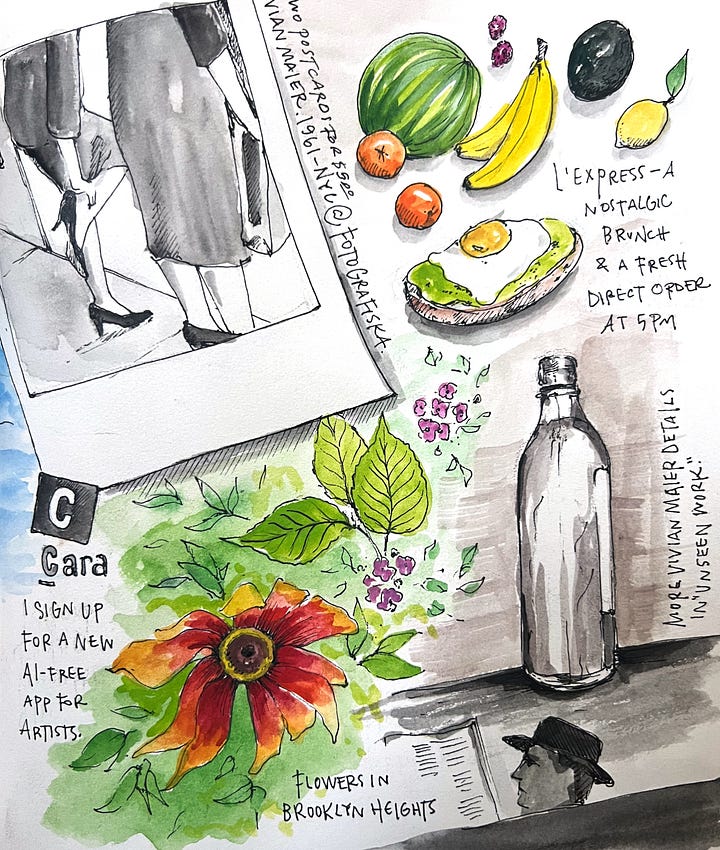 No. 40: New Drawings and Keeping an Eye Out for Ellipses