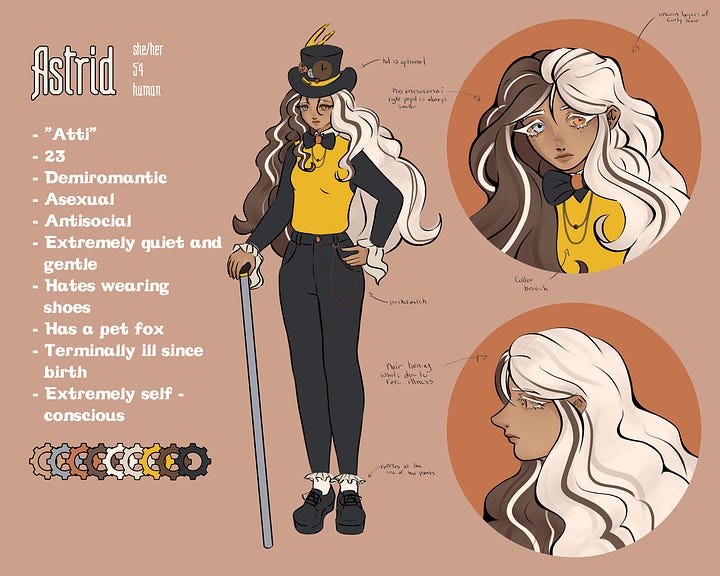 Small Guide For OC Reference Sheets - by AudTrico