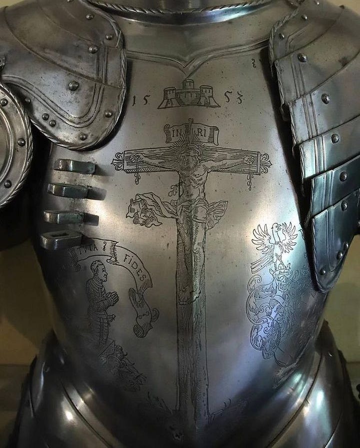 armour, weaponry, talismans - by Anna de Waal - lunulae