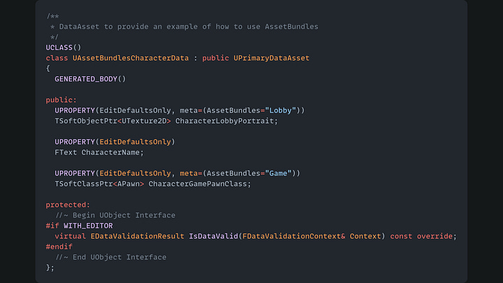 Unreal Engine - The Asset Manager, Primary Assets and Asset Bundles