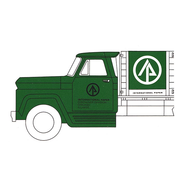 International Paper by Lester Beall, 1958 – Logo Histories