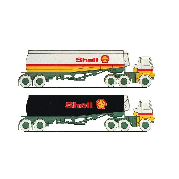 Uncovered, Shell logo designed by Yuskau Kamekura – Logo Histories