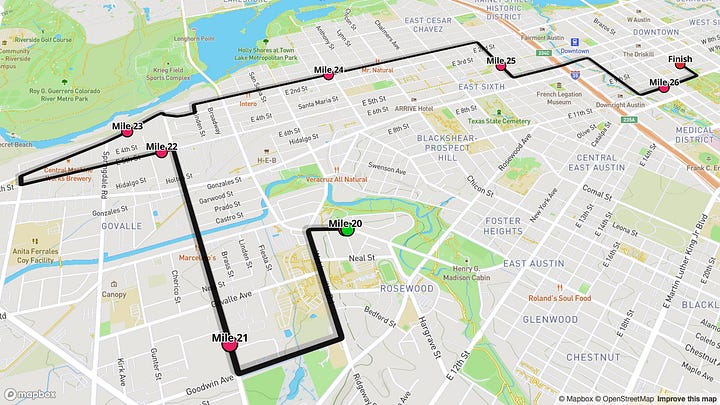 The 2025 Austin Marathon Course Guide