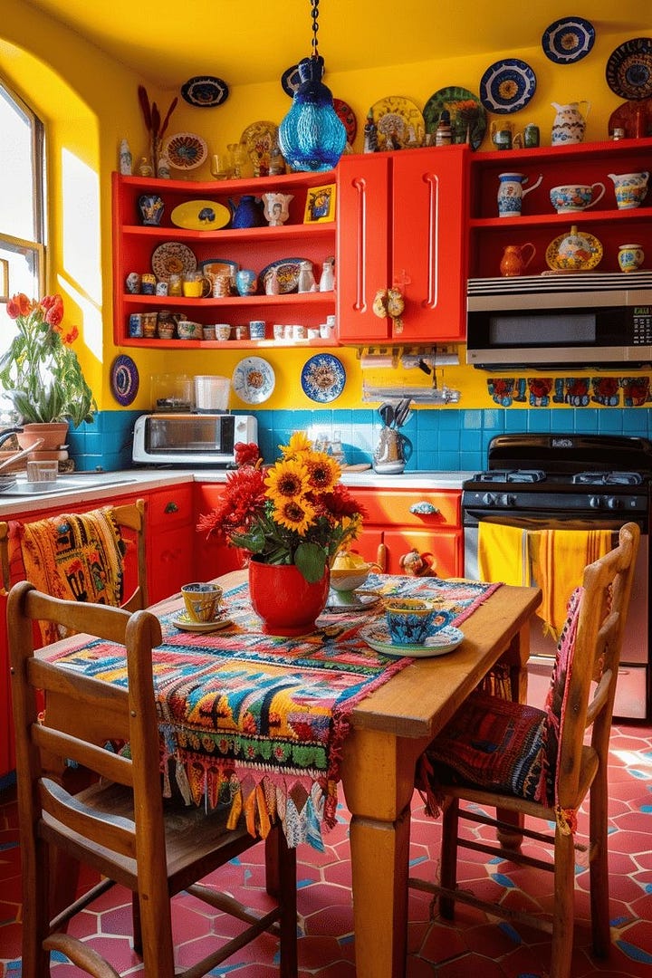 Color Your Kitchen! - The Color Insider